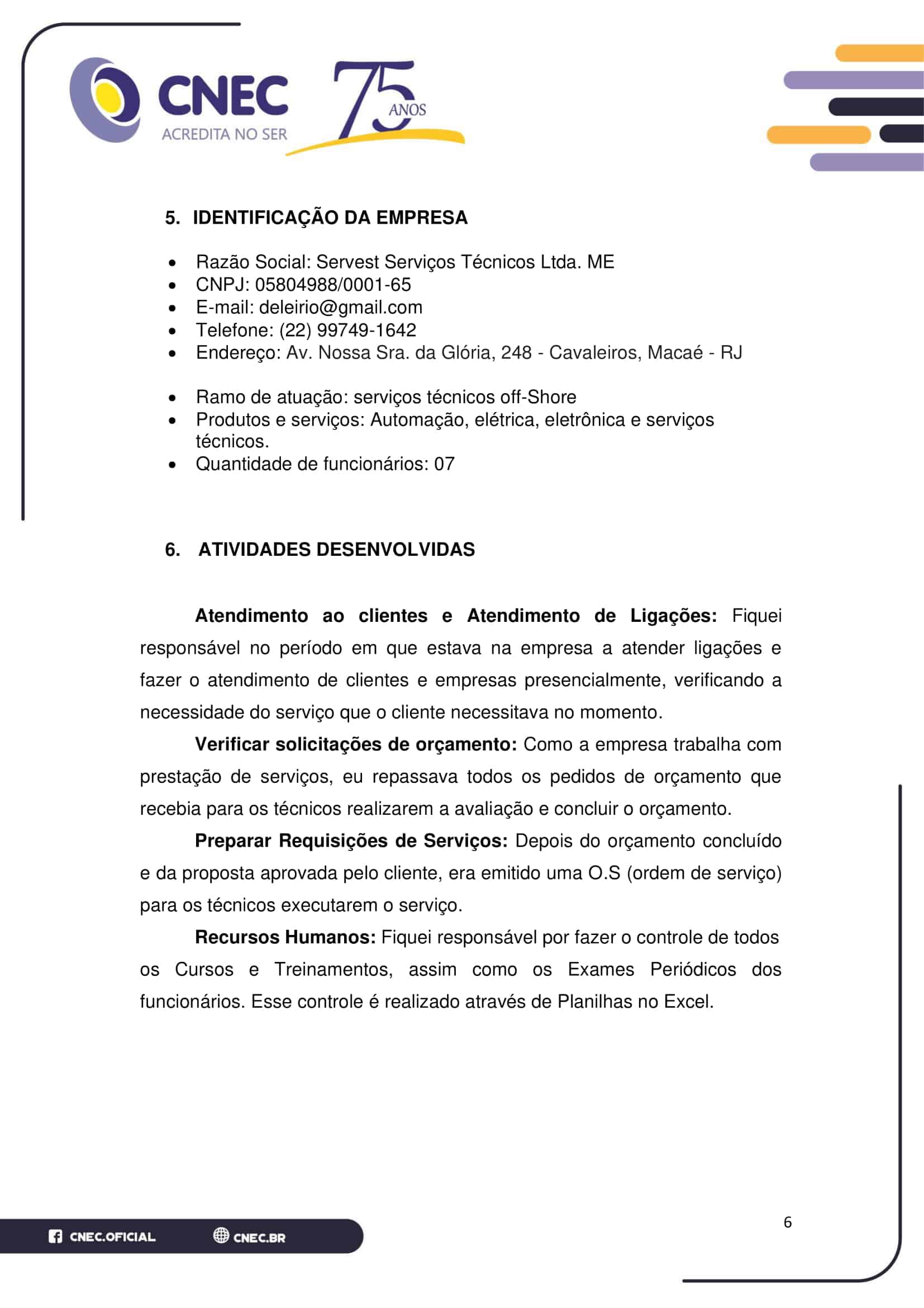 Relatorio Final De Estagio Pronto - BRAINCP